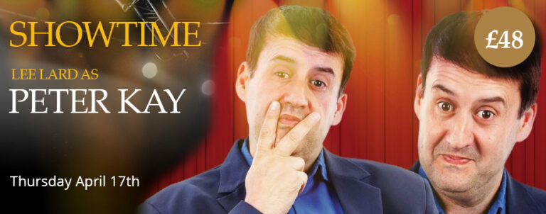 Lee Lard As Peter KayChina Rose